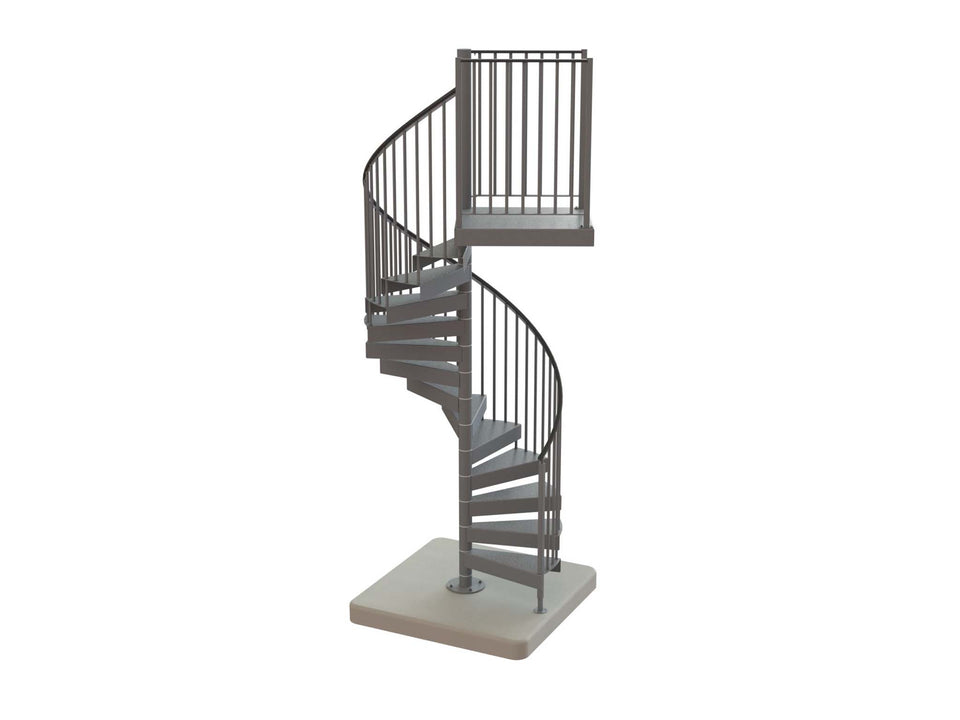 External Galvanised Steel Staircase Kit UK